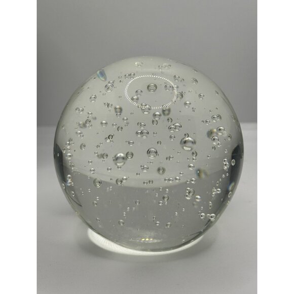 Unbranded | Art | Vintage Blown Controlled Bubbles Art Glass ...
